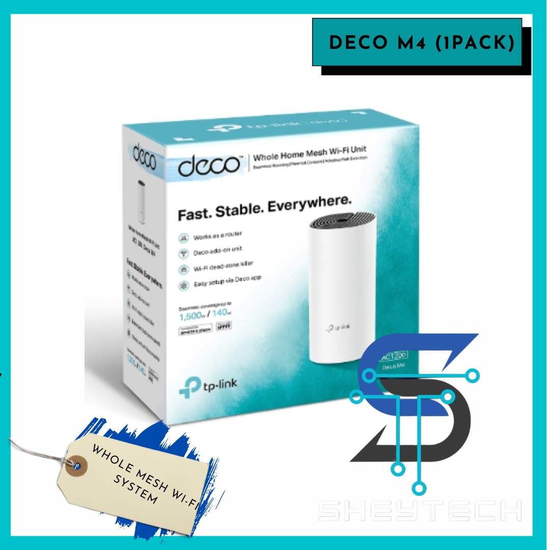 Deco M4 Whole Home Wi-Fi Mesh (1-PACK) | Lazada PH