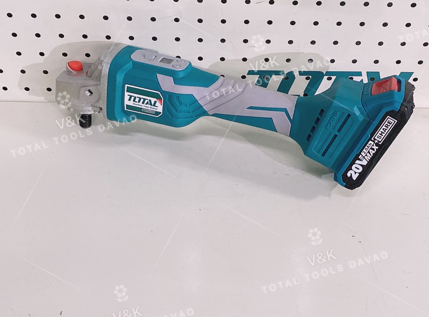 TOTAL cordless Angle Polisher 20v set TAPLI2001 industrial supplies ...