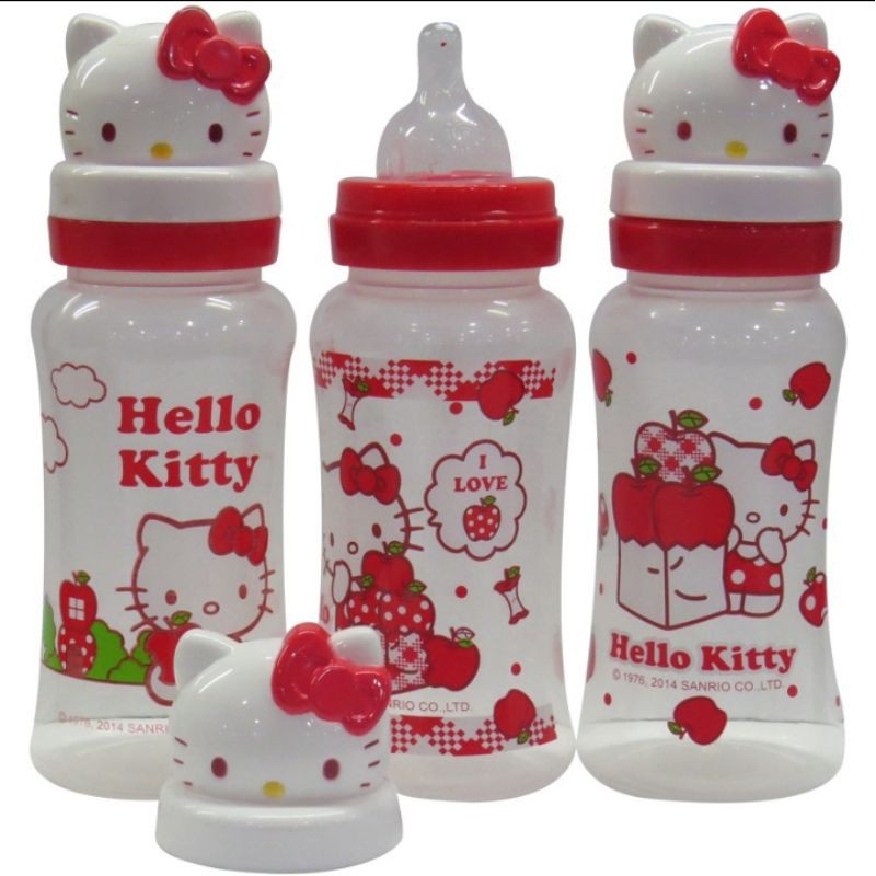 Trauma 3pcs HELLO KITTY WIDENECK FEEDING BOTTLE 12OZ/8OZ | Lazada PH