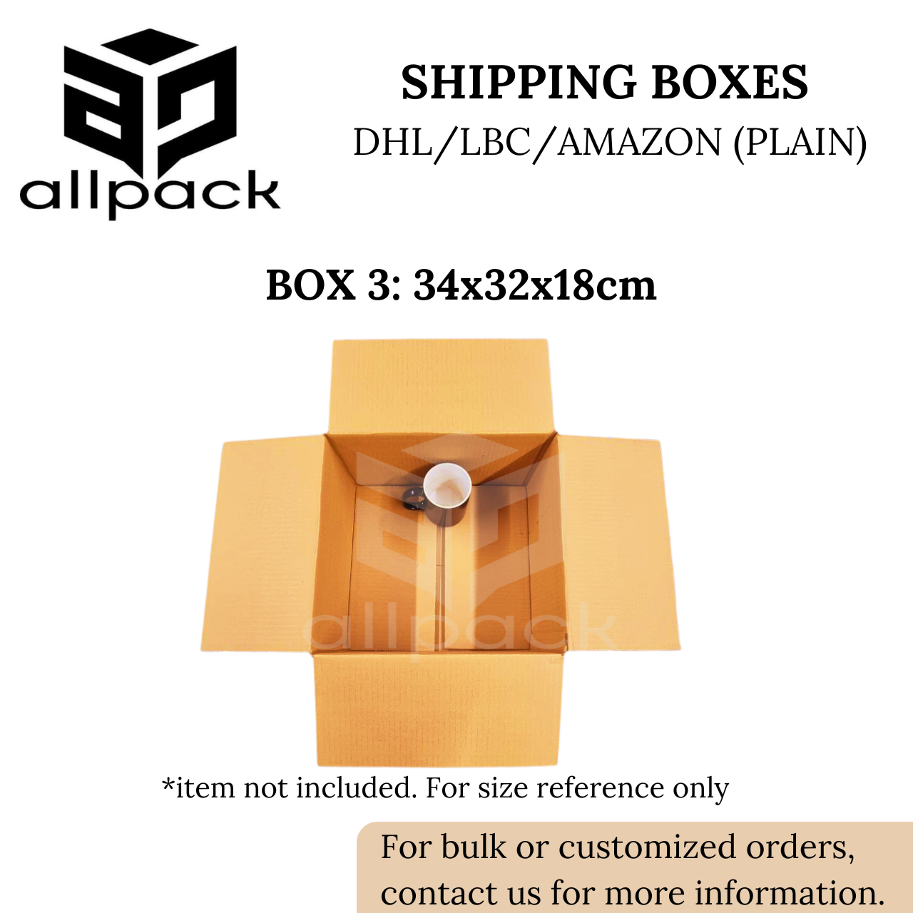 DHL Shipping Carton Boxes High Quality | Lazada PH
