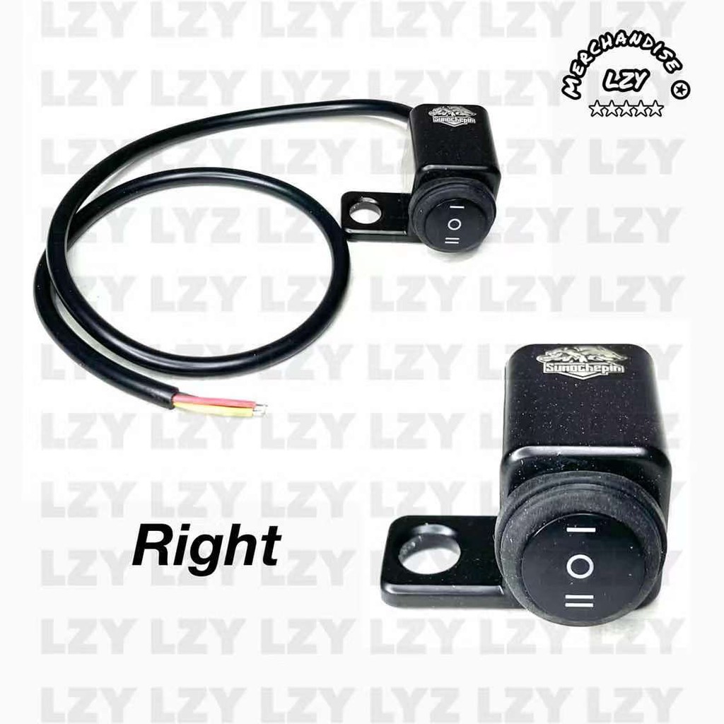 Mini Diving Light For Motorcycle 3 Way Handle Switch for MDL MINI ...