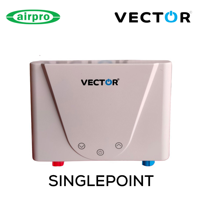Vector Singlepoint Instant Water Heater Digital Shower Heater 5.5kW VMP ...
