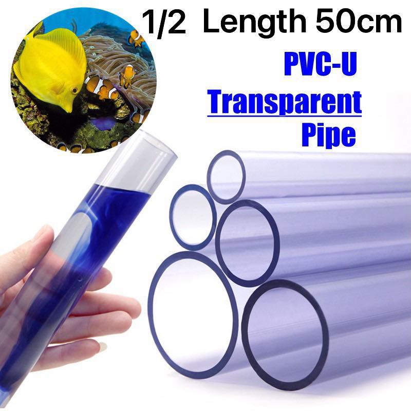 PVC TRANSPARENT FITTINGS 1/2” 3/4” 1” Elbow. Tee. Coupling. Male ...