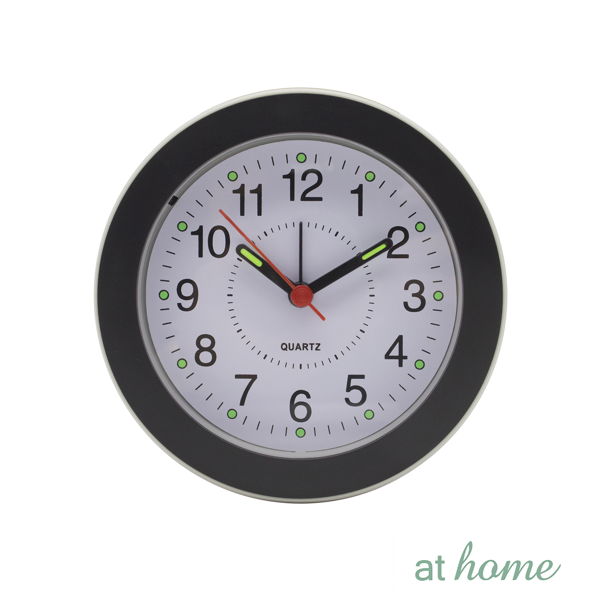 At Home Brody Luminous Analog Nordic Alarm Clock Moderate Alarm Sound ...