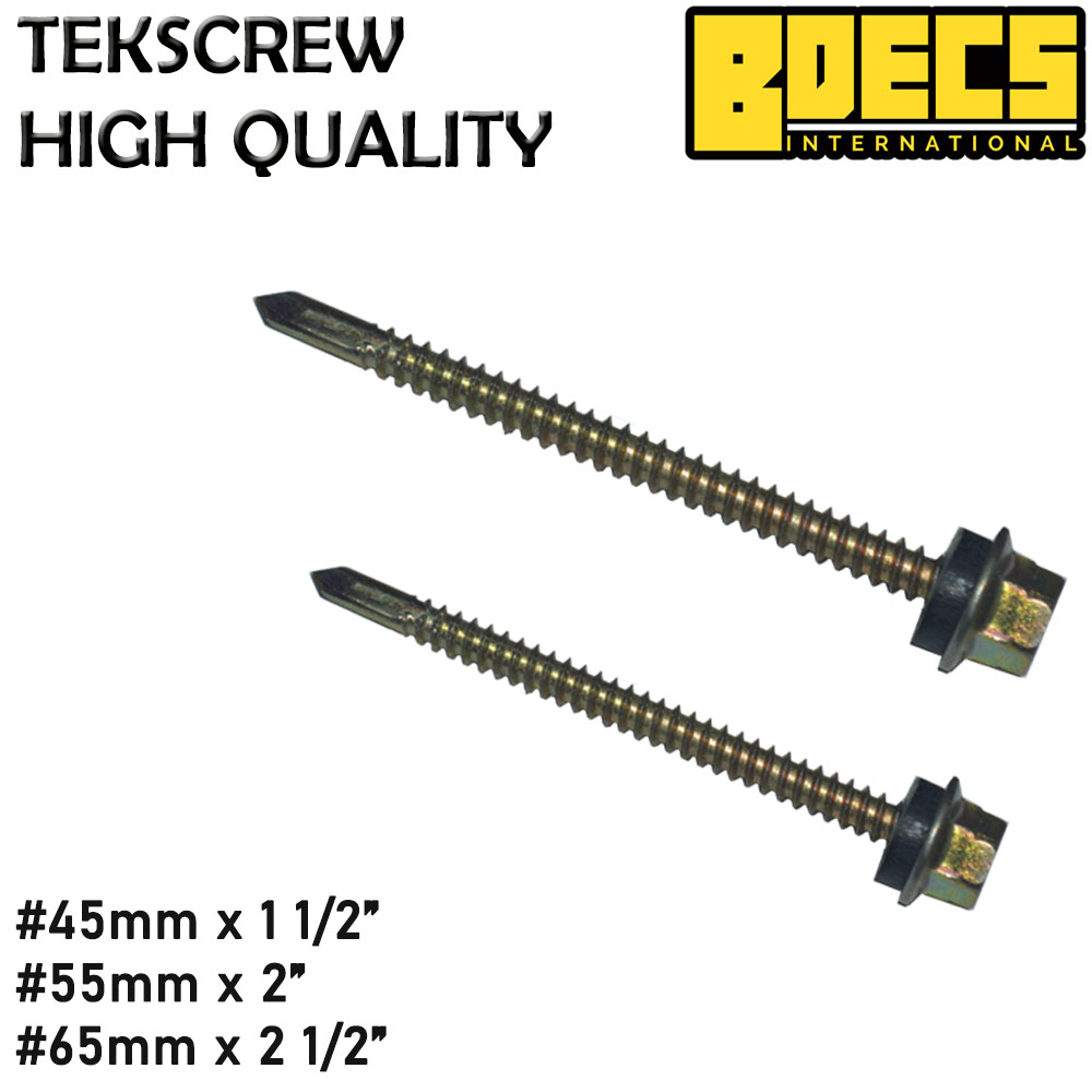 Tek screw Heavy Duty High Quality (250pcs) per box I bdecs | Lazada PH