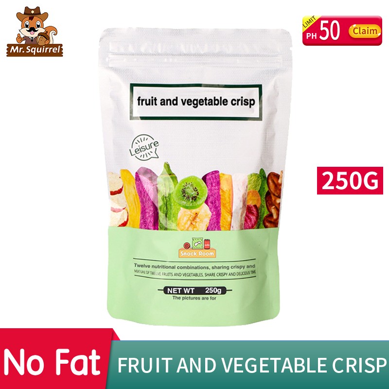 Mr.Squirrel Vegetable chips 14-in-1 1Can/1Pack Dried Fruits And ...