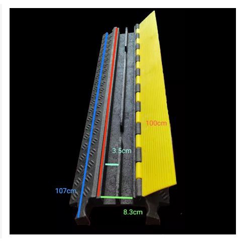 Rubber Humps Speed Bump Speed Hump Heavy Duty Cable Protector | Lazada PH