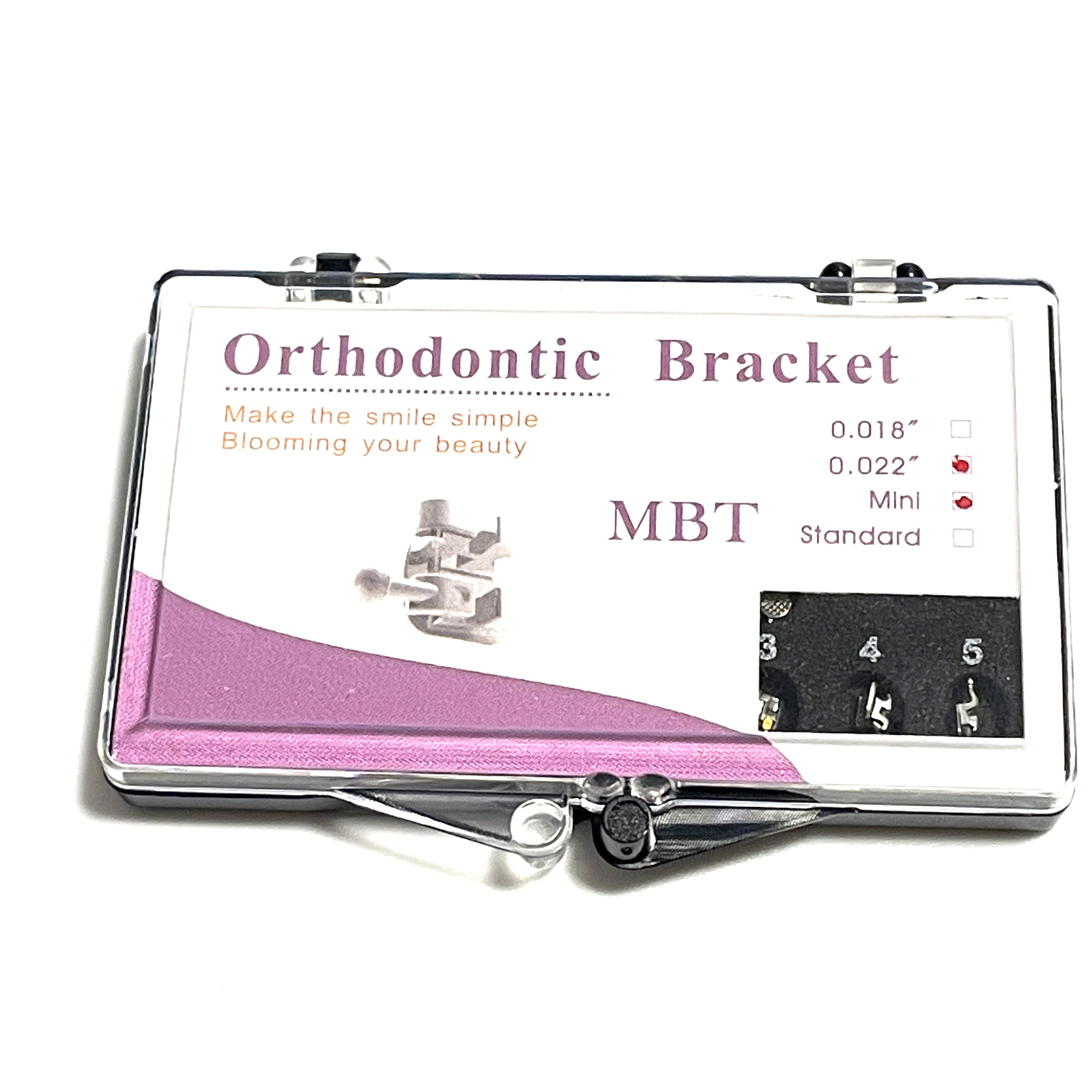 1Box Excellent MBT 345Hooks 0.022 Ortho Standard/Mini Metal Bracket ...