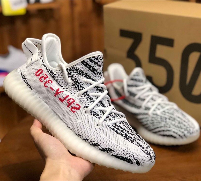 Adidas Yeezy Boost 350 V2 Zebra OEM รองเท้าผ้าใบคุณภาพระดับพรีเมียมเป็น ...