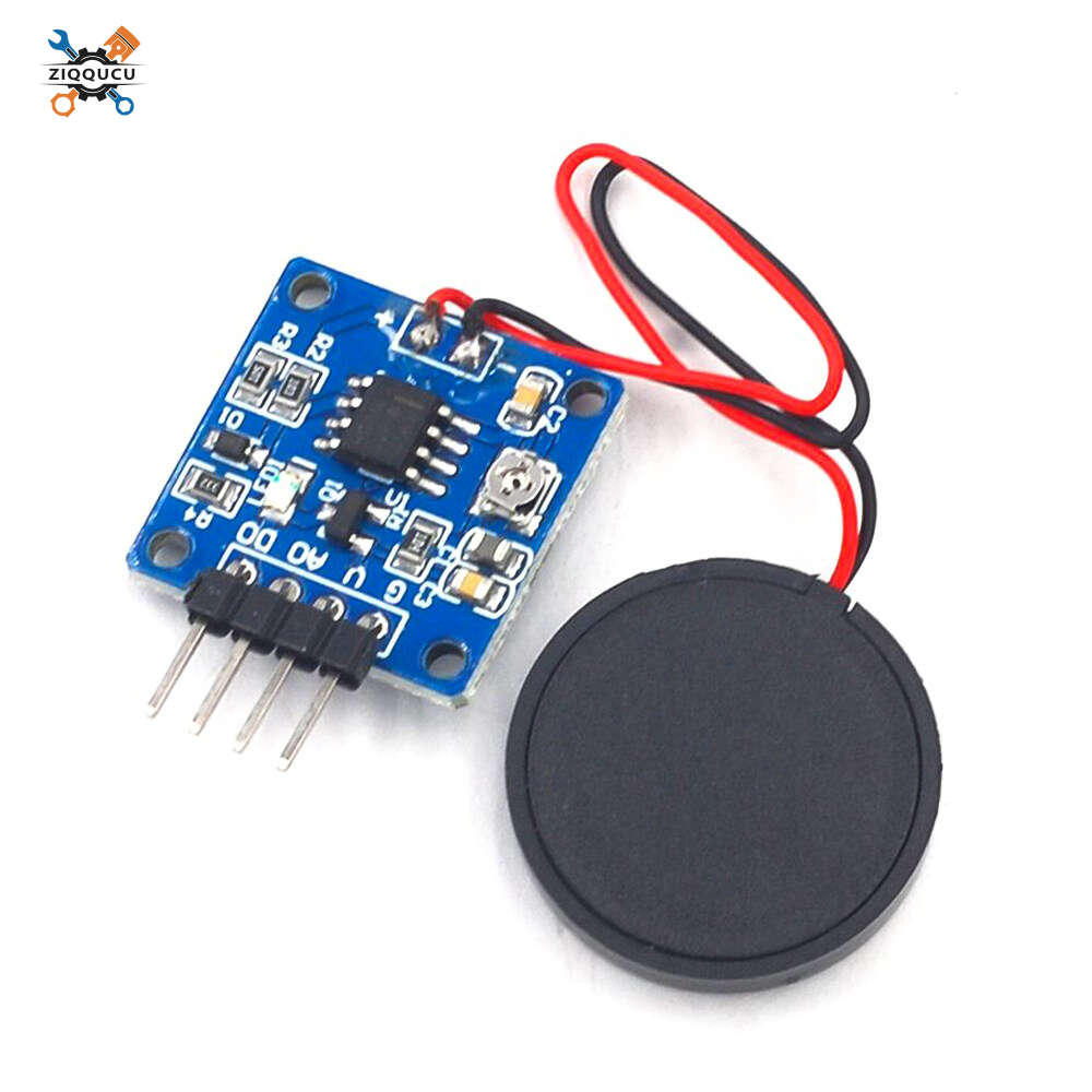 Ziqqucu Vibration Switch Sensor Module Piezoelectric Vibration Tapping Sensor Module Vibration
