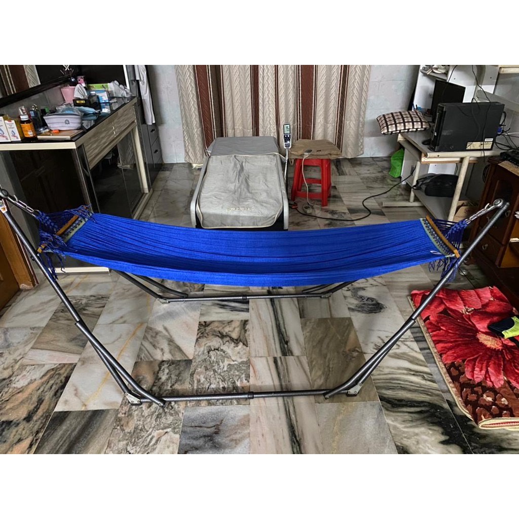 immediate shipping 【CODSpot】★Hammock and stand★ hammock tumayo duyan ...