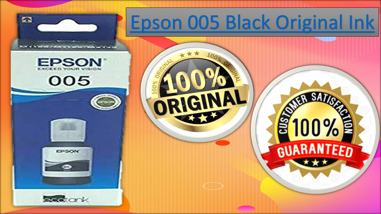 Epson 005 Black Original Ink Bottle | Lazada PH