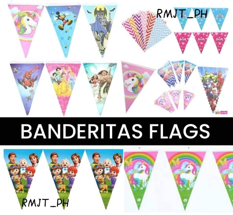 BANDERITAS 2.5 Meter Birthday Banner Flag Party Needs | Lazada PH