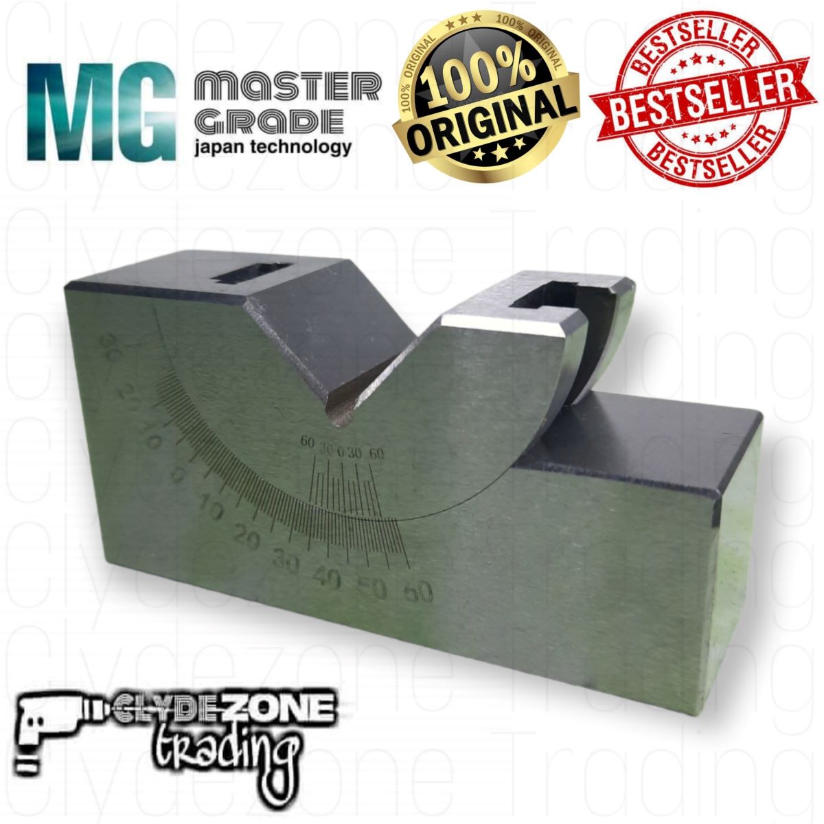Adjustable Angle V Block Milling Setup 0 To 60 Degree Angle Plate Angle ...