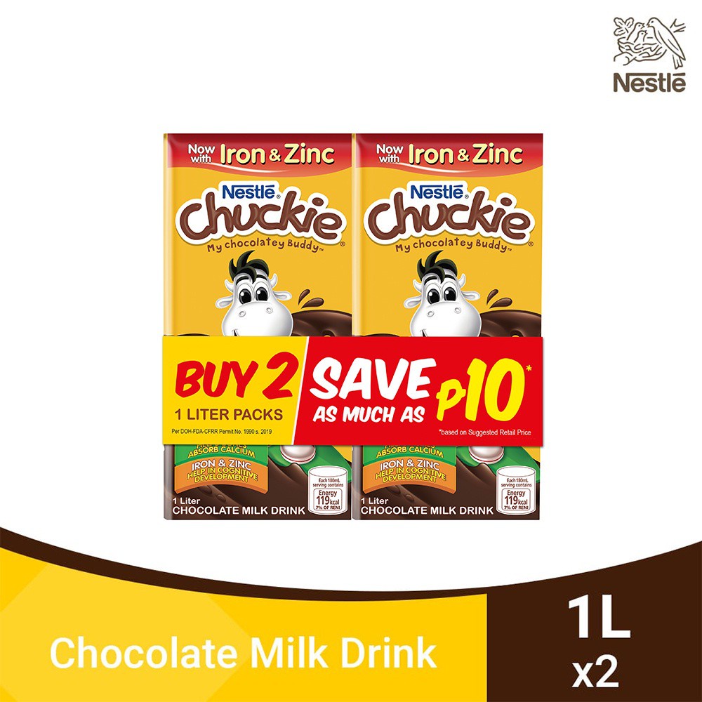 CHUCKIE Chocolate Flavoured Milk 1L - Buy 2, Save 10 Free Shipping ...