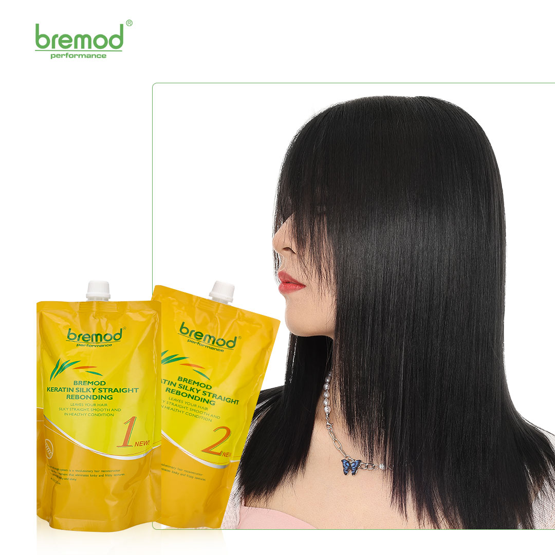 Bremod Performance Rebonding Keratin Hair Silky Straightening Hair Care ...