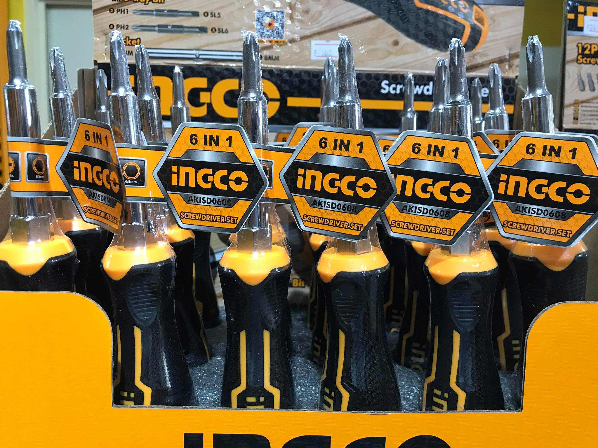 Ingco 6 in 1 Screwdriver Set AKISD0608 | Lazada PH