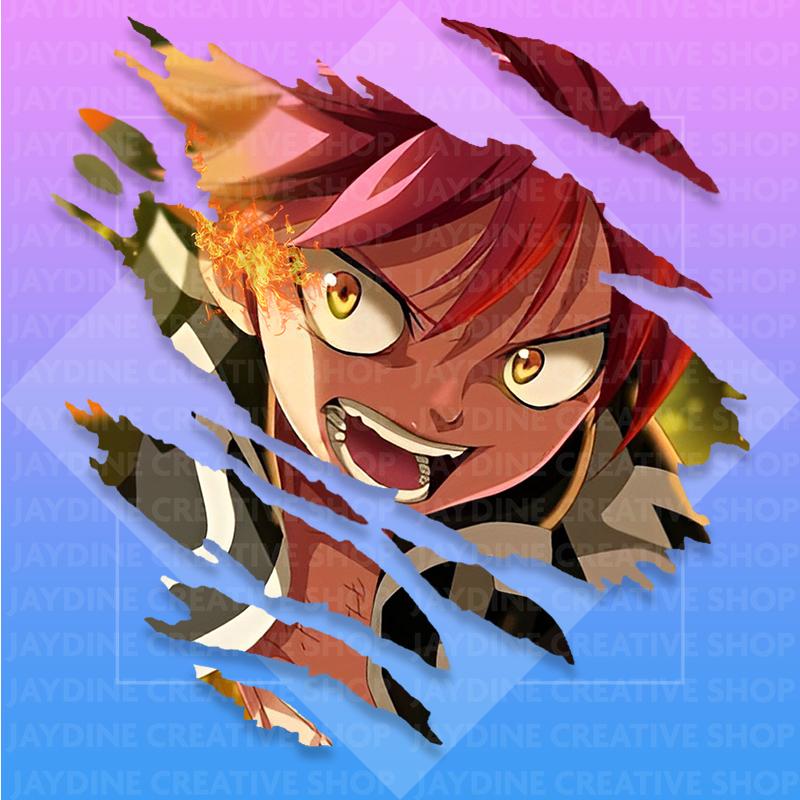 Jaydine Creative : Fairytail - Anime (Scratch Sticker) | Lazada PH