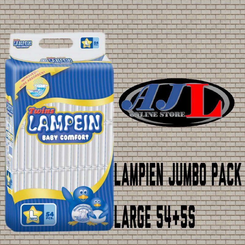 LAMPIEN DIAPER LARGE SIZEyEQ | Lazada PH