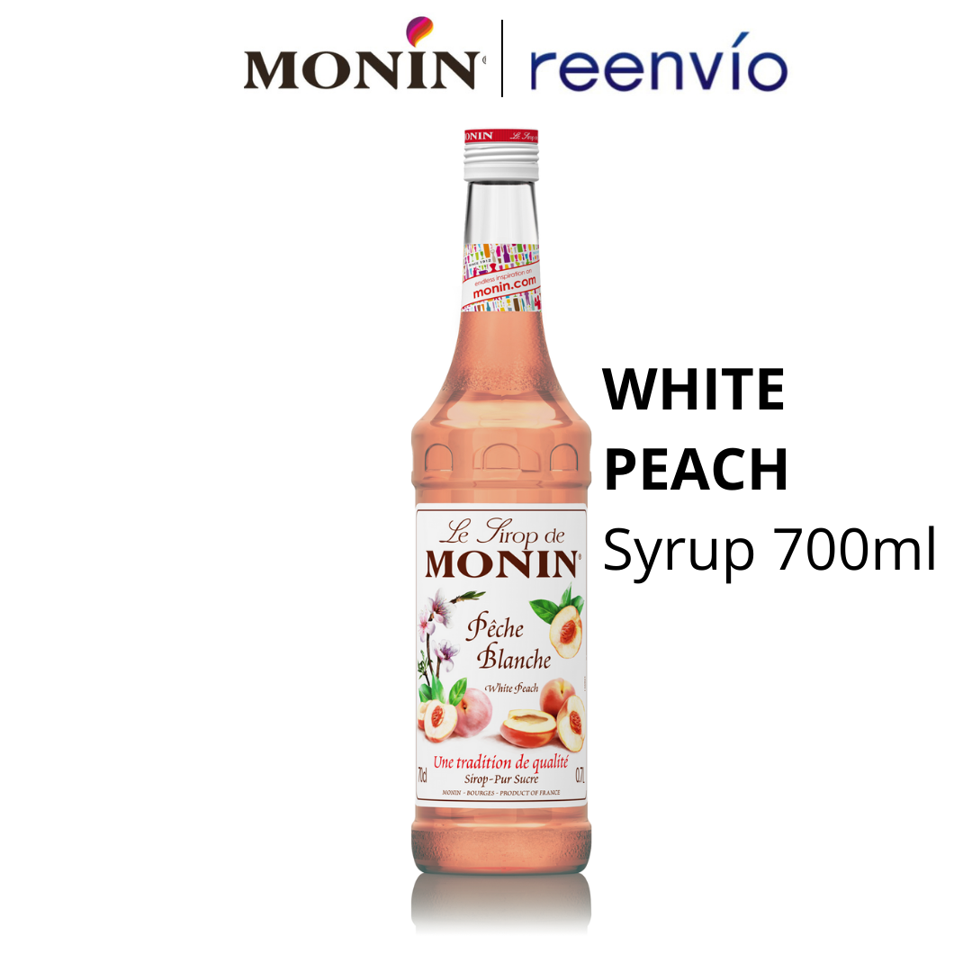 Monin White Peach Syrup 700ml | Lazada PH