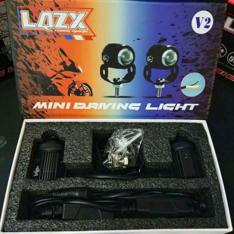 ♩MINI DRIVING LIGHT V2 LAZX 4WIRES♣ | Lazada PH
