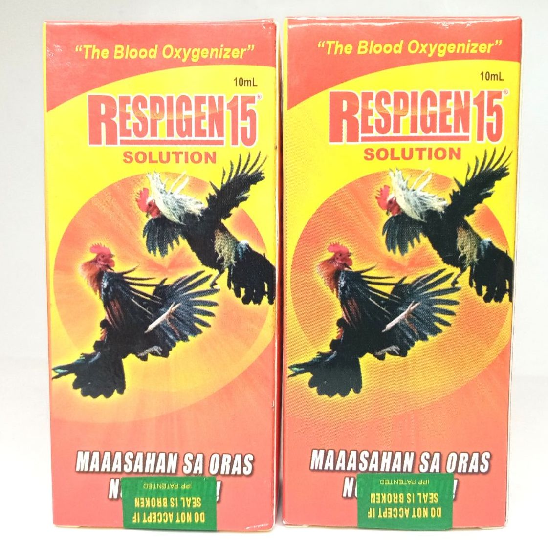 [VET SUPPORT] 2box(10ml) respigen 15 solution for gamefowl : para sa ...