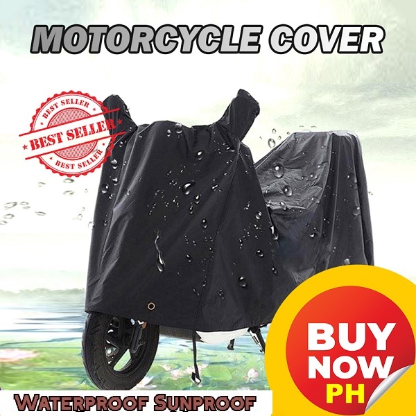 RUSI RFI 175 Waterproof Sunproof Motorcycle Cover Outdoor Motorbike ...