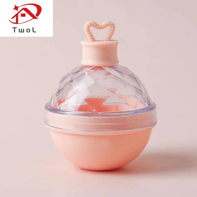 TwoL 1pcs Light Bulb Shape Ice Cube Frozen Mold/Spherical Jelly Ice ...