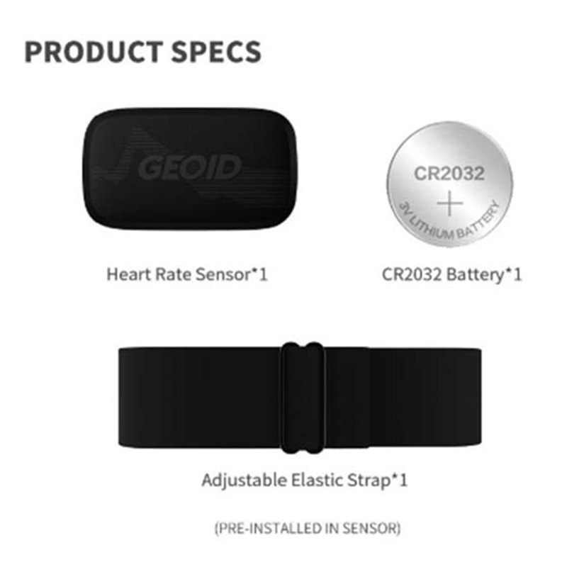 Heart Rate Monitor Mover Bluetooth ANT Sensor Chest Strap for Computer ...