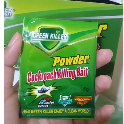 Green Killer Powder Cockroach Killing Bait pests/insects/bugs repellent ...