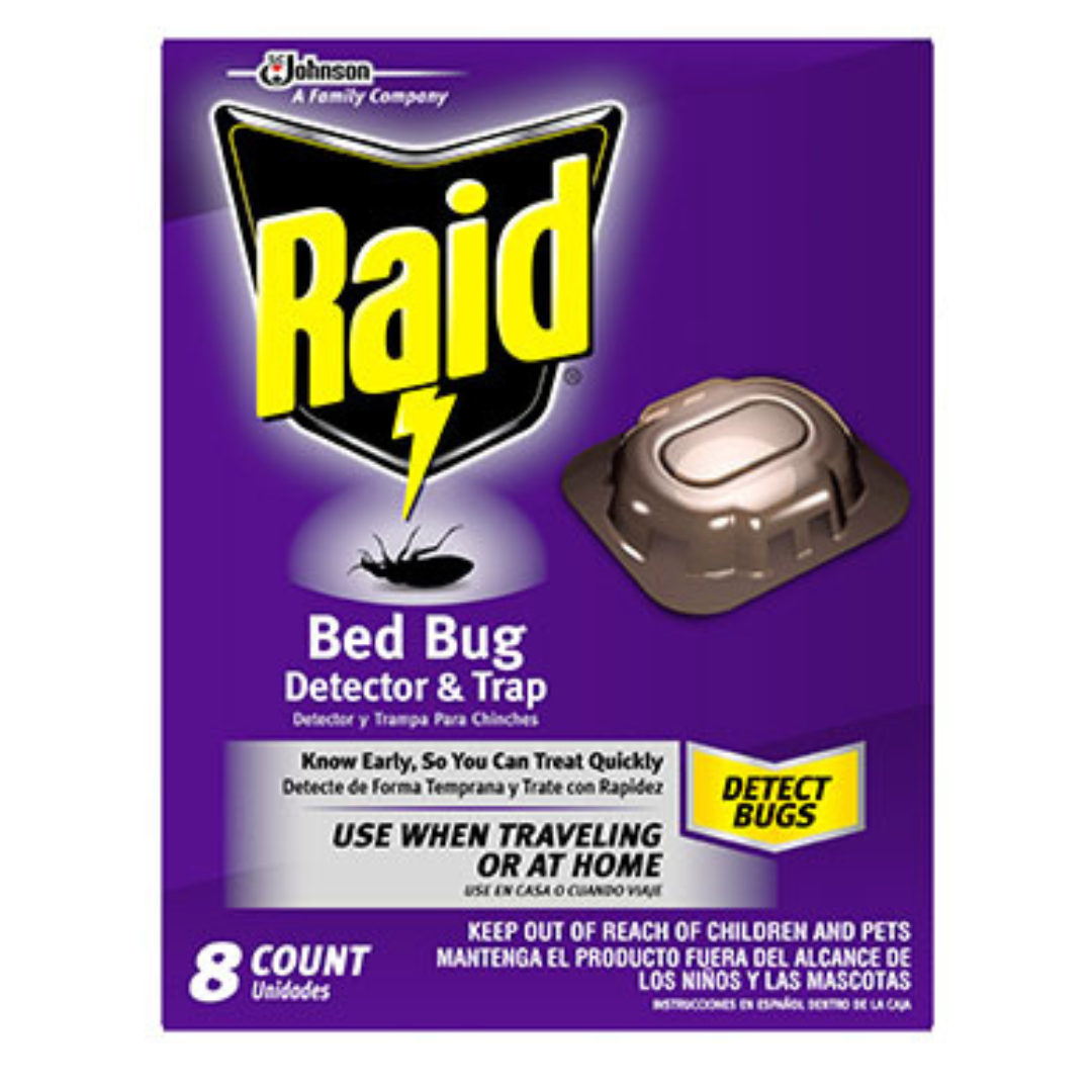 Raid Bed Bug Detector & Trap - 8 Count | Lazada PH