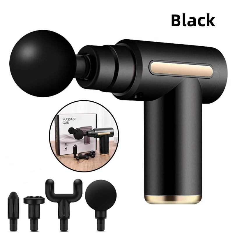 Massage Gun Professional Electric Mini Muscle Massager Relax Vibration ...