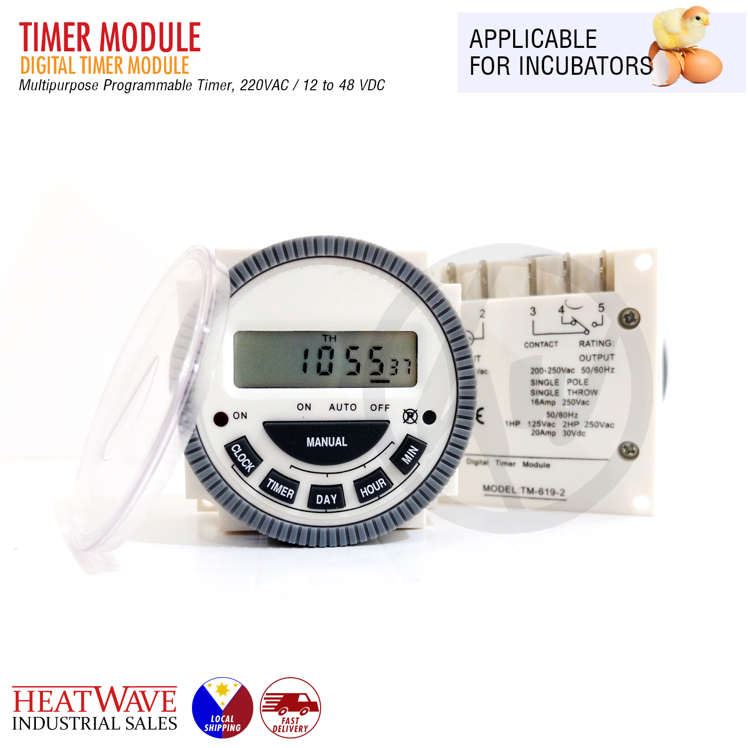 Programmable Timer for Incubators Motors | Lazada PH