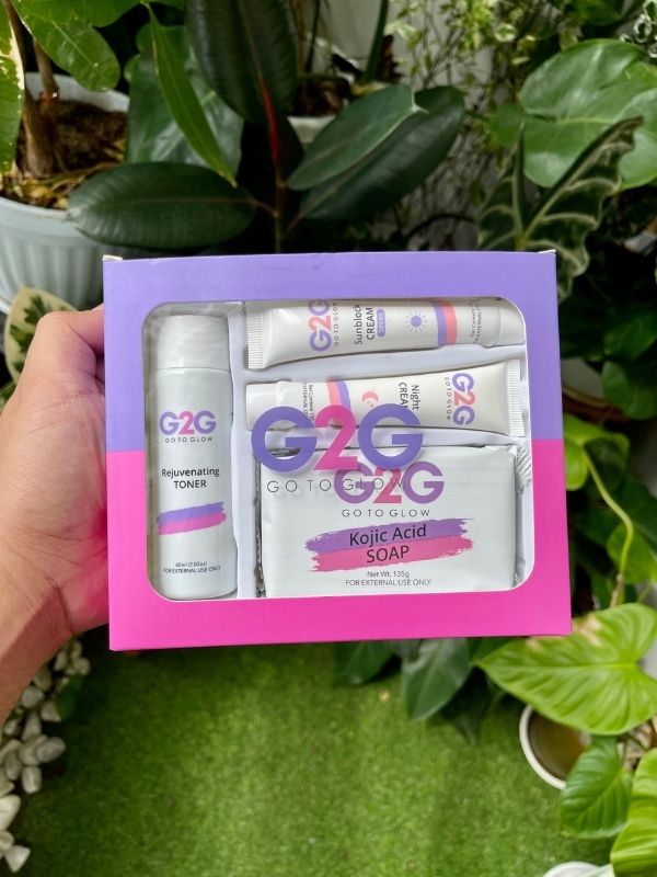 (ORIGINAL) G2G Go to Glow Rejuvenating Set Premium Set | Lazada PH