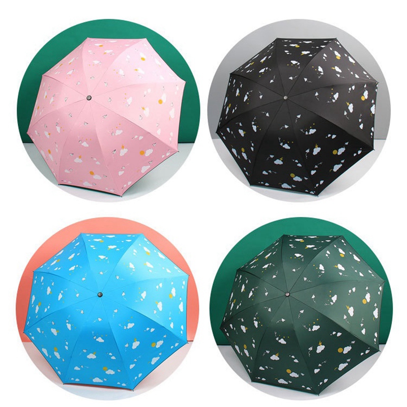 【Ready Stock&COD】Creative Umbrella Paper Airplane Folding Umbrella ...