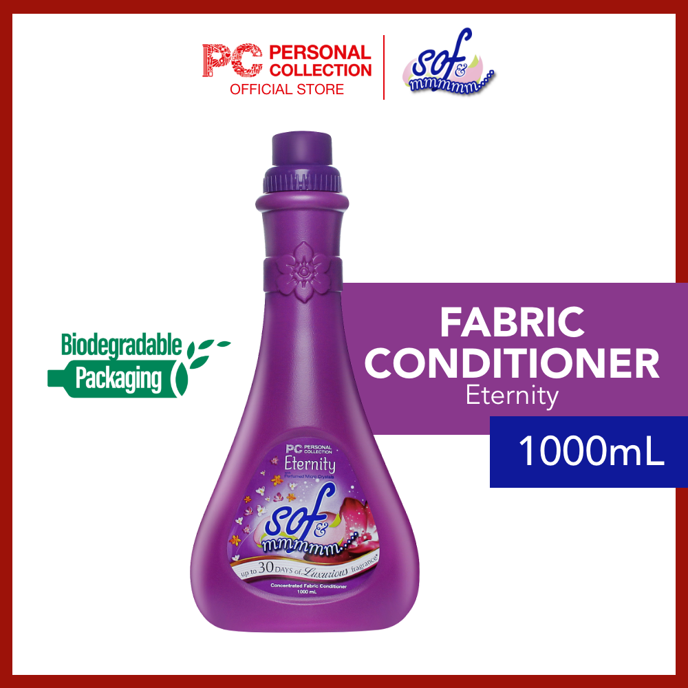 sof & mmmmm….. Eternity Concentrated Fabric Conditioner 1000ml Personal ...