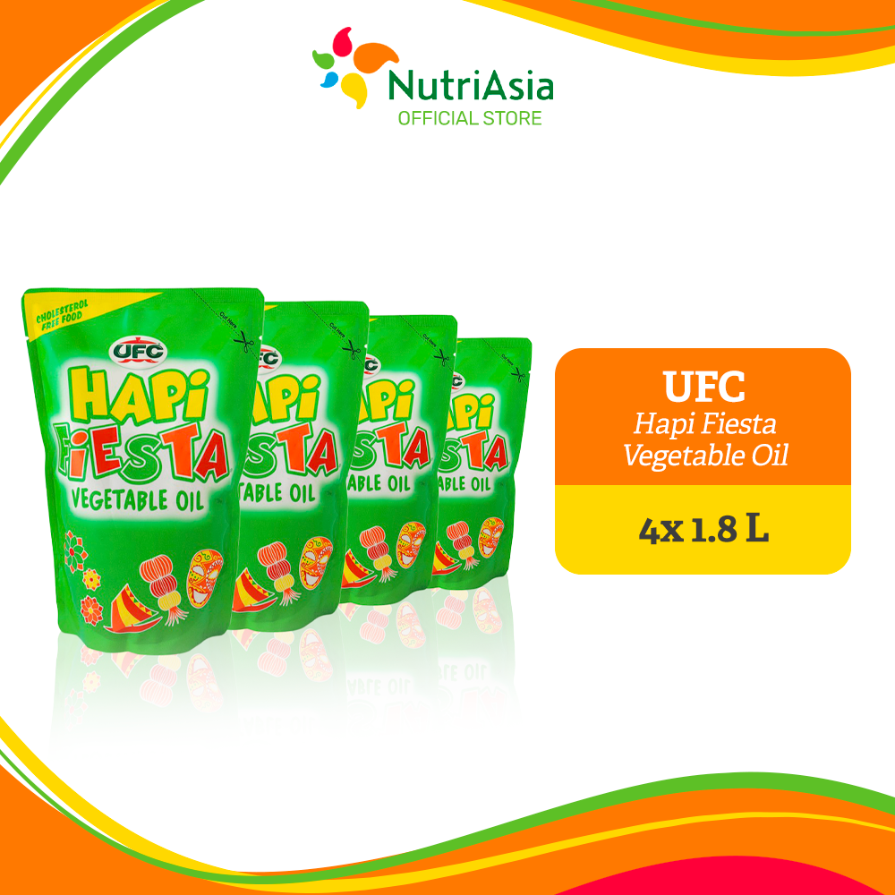 UFC Hapi Fiesta Vegetable Oil 1.8L SUP Bundle of 4 | Lazada PH