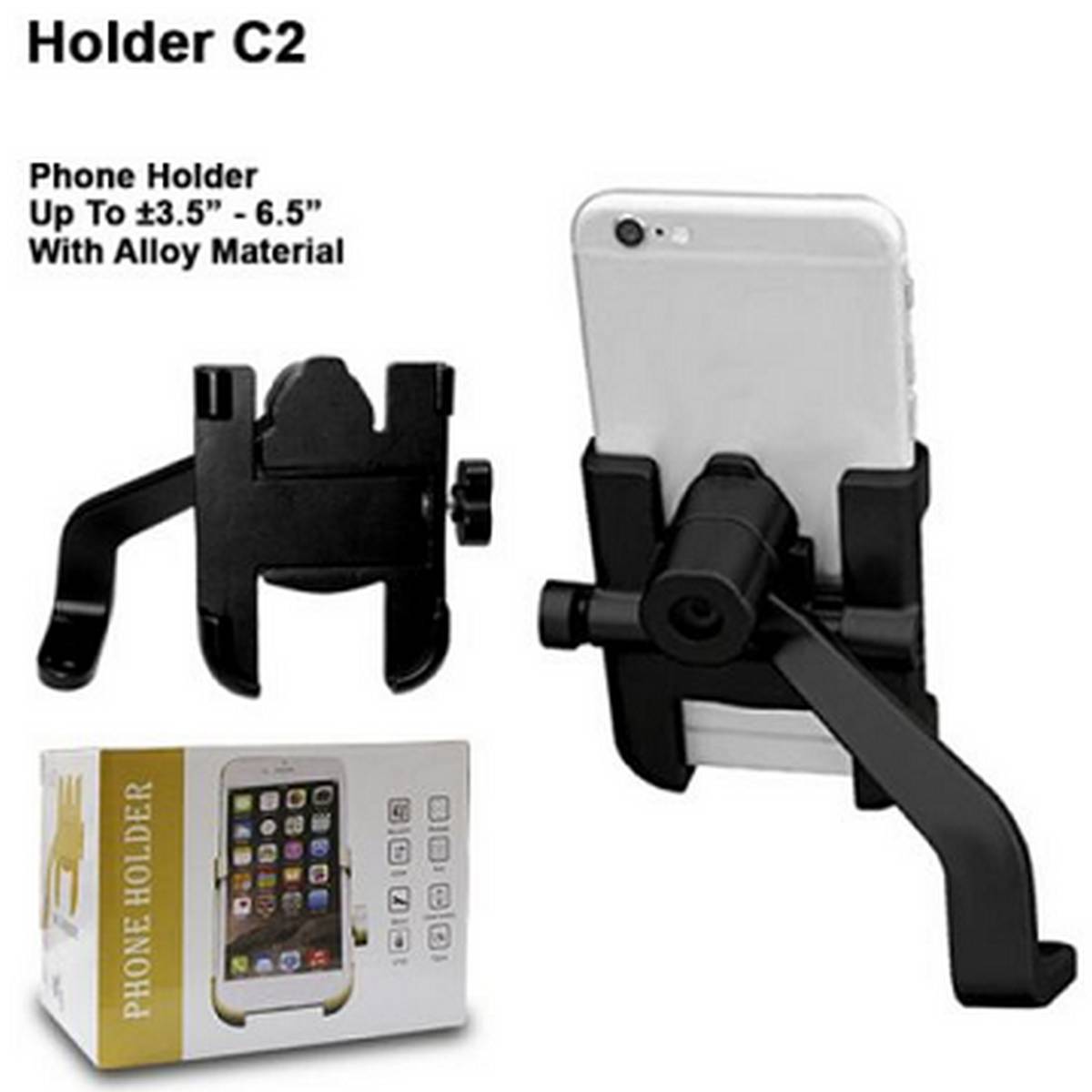 Phone Holder C-1 Handle bar and C-2 Back Mirror | Lazada PH