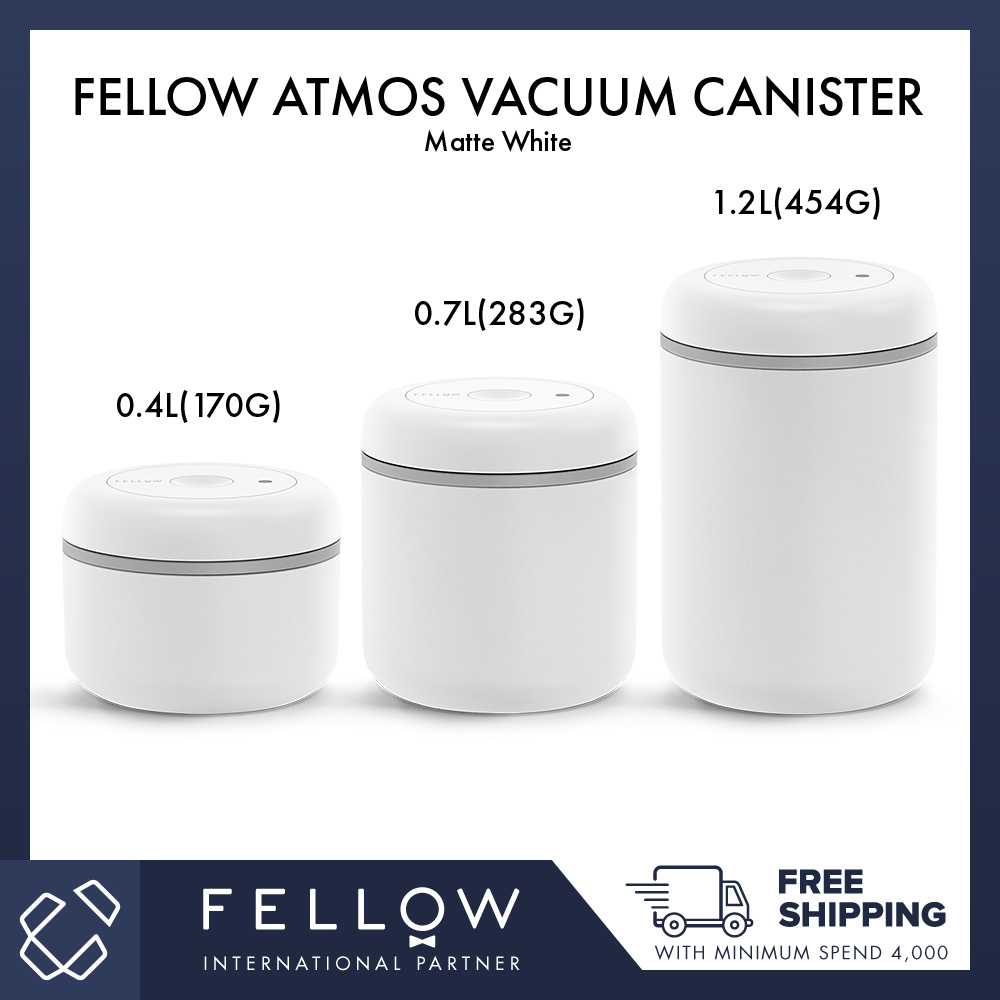 Fellow Atmos Vacuum Canister 3 PACK | Kitchen Canisters | Vacuum Sealed ...