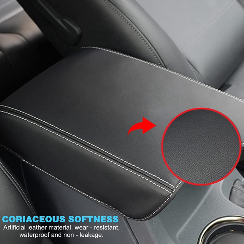 Car Armrest Cover Central Console Armrest Box Cover Pad Fit for Ford ...