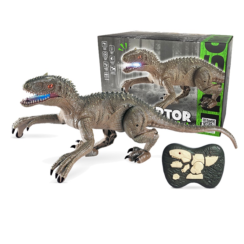 （HOT)MKTOYS Remote Control Dinosaur Toys for Children Jurassic World RC ...