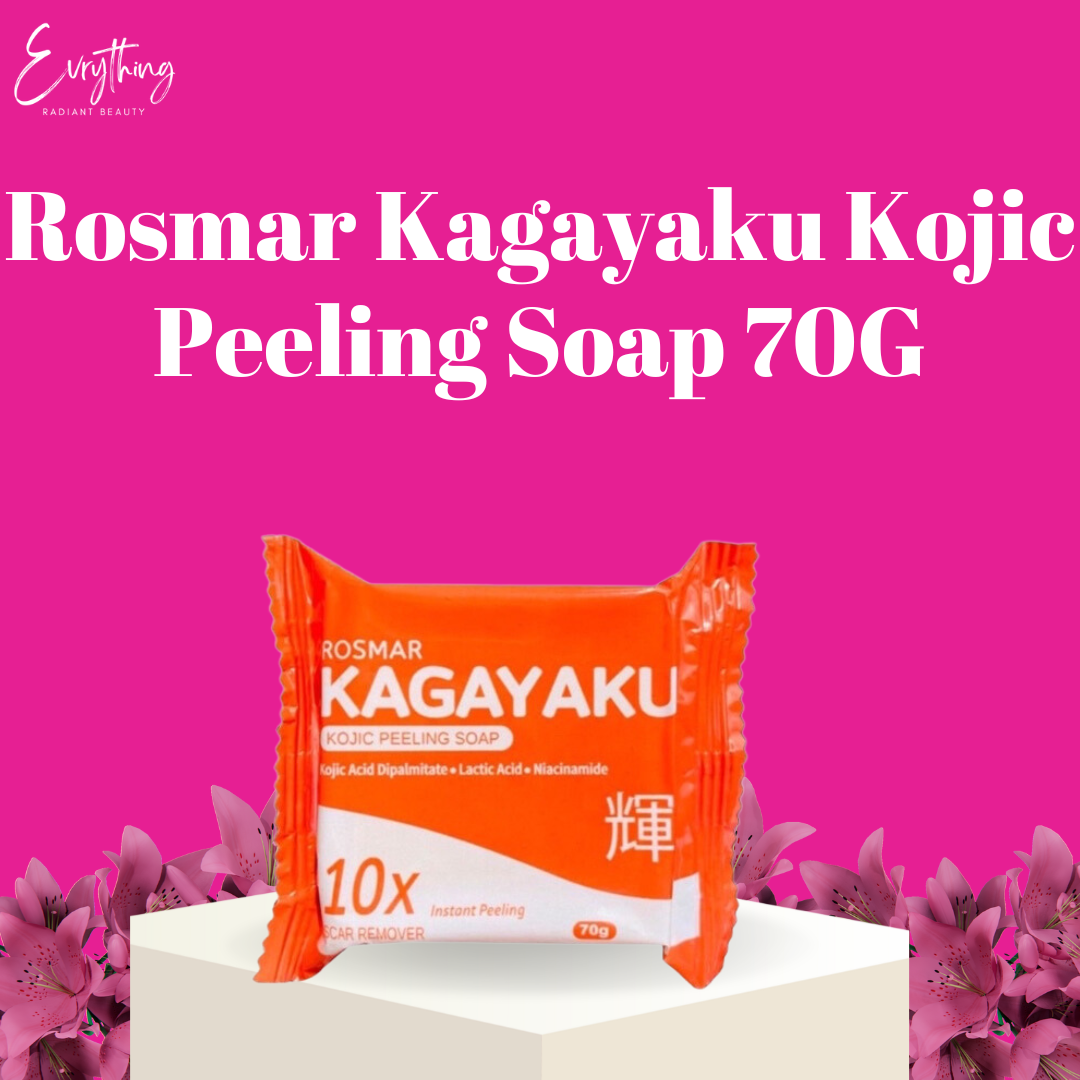 ROSMAR KAGAYAKU Bleaching Whipped Soap Variant 70g New Packaging 10x ...