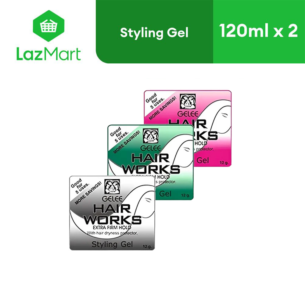 Hairworks Gelee Hair Gel 120ml - Pack of 2 | Lazada PH