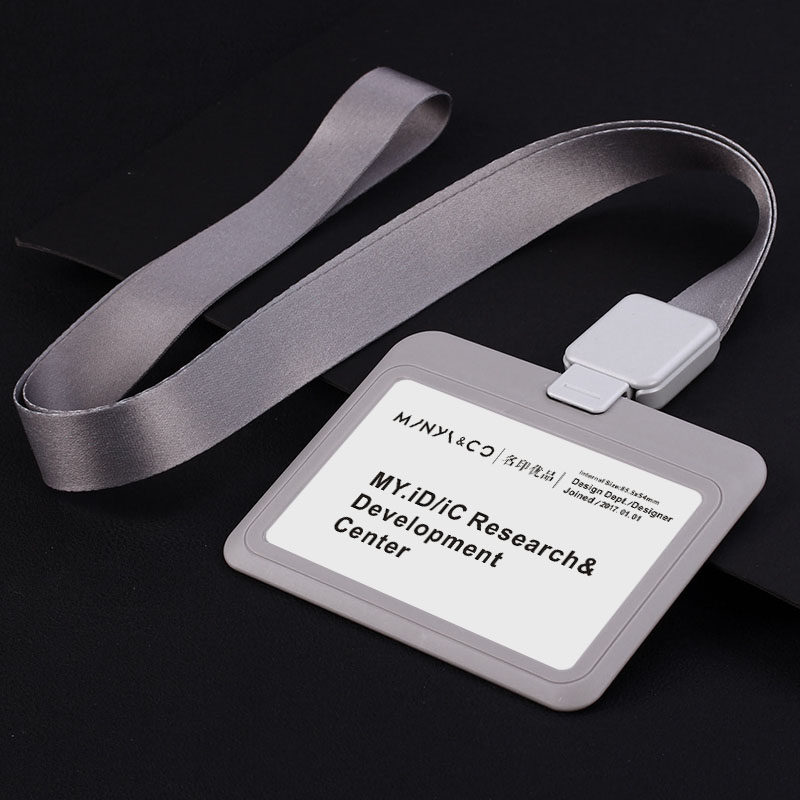Work Card ID Card Cover Work Permit Badge Card Badge Employee Card ...
