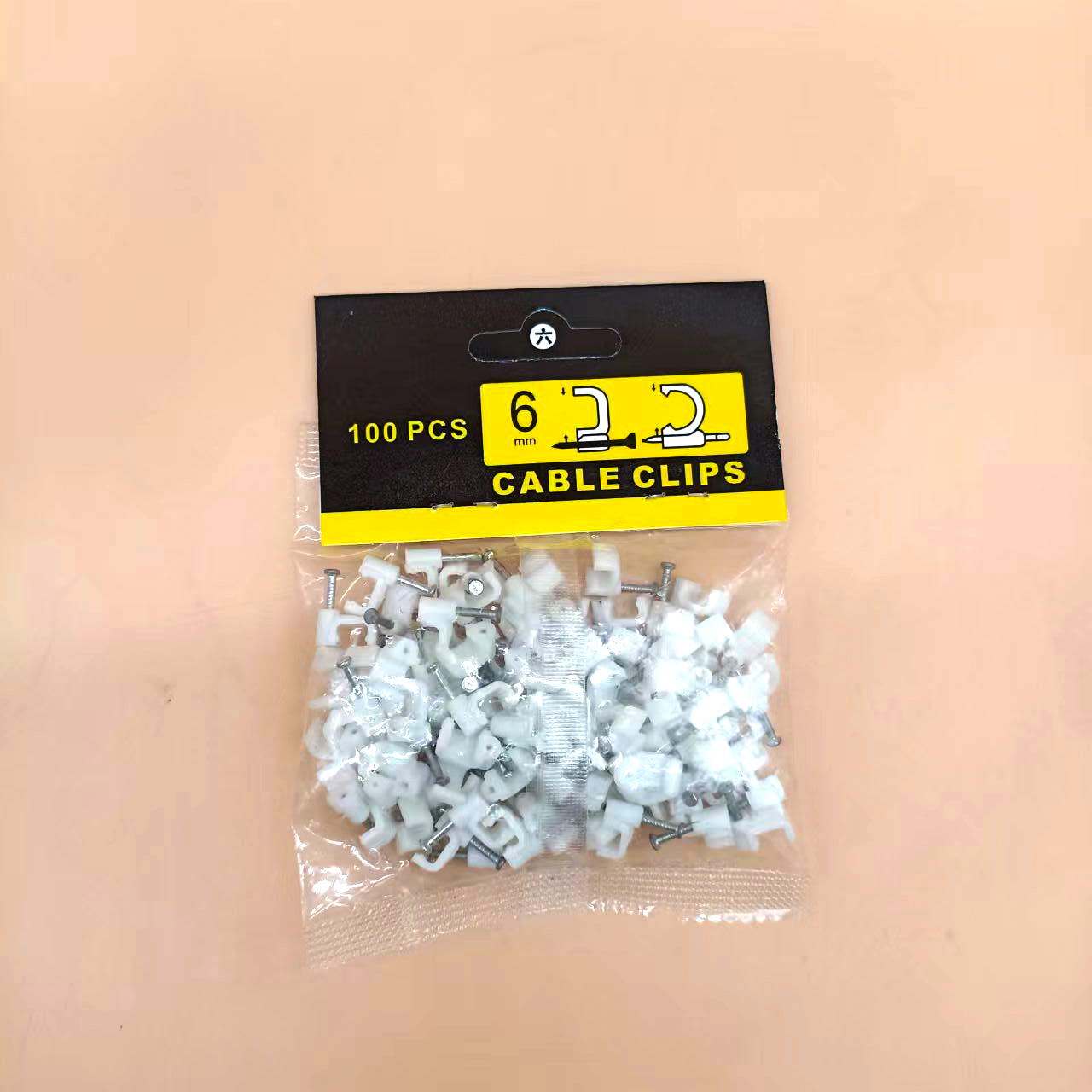 Cable clamp Cable clip 50pc Per Box Heavy-duty tox with screw/Expand ...