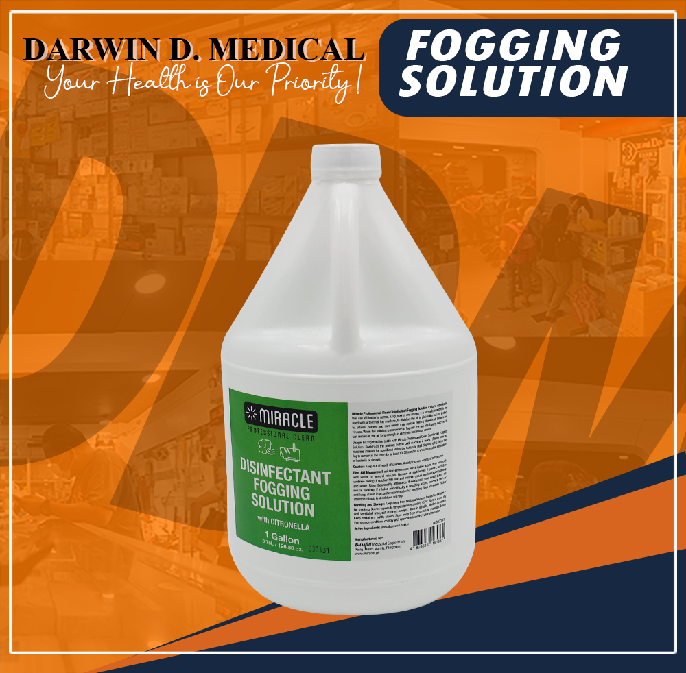 DISINFECTANT FOGGING SOLUTION 1 GALLON | Lazada PH