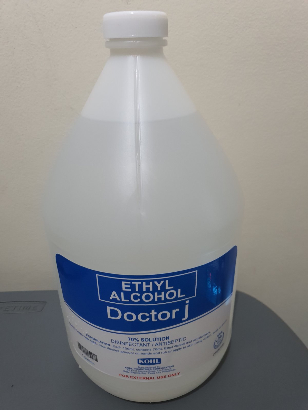 Ethyl Alcohol , 1 gallon | Lazada PH