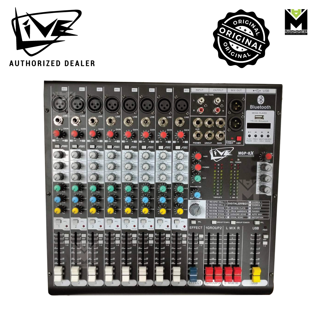 Live MGP-8X 8 Channels Mixer | Lazada PH