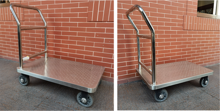 Stainless Platform Push Cart 500 Kgs. | Lazada PH