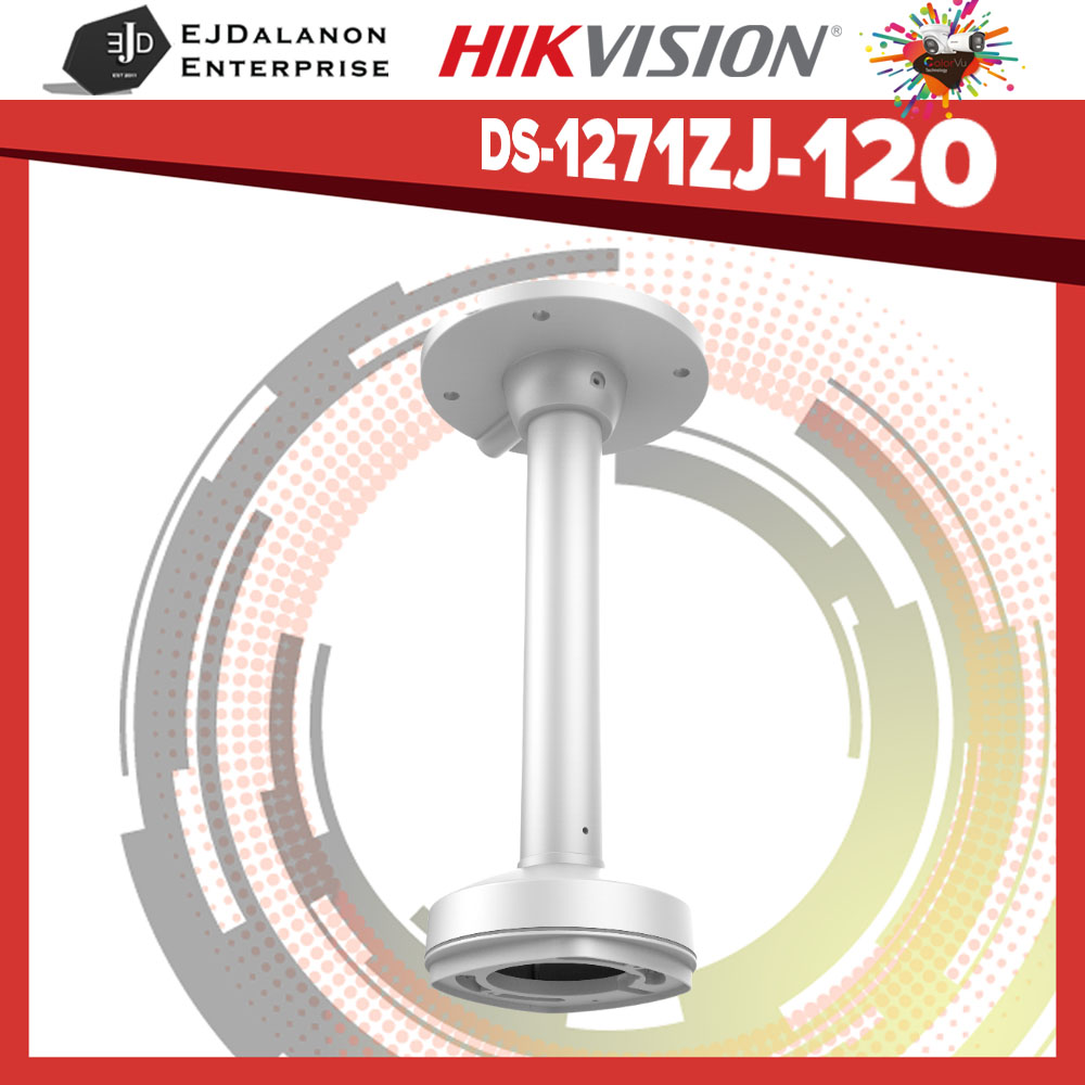 hikvision DS-1271ZJ-120 | Pendant Mount for Mini Dome Camera | pendant ...